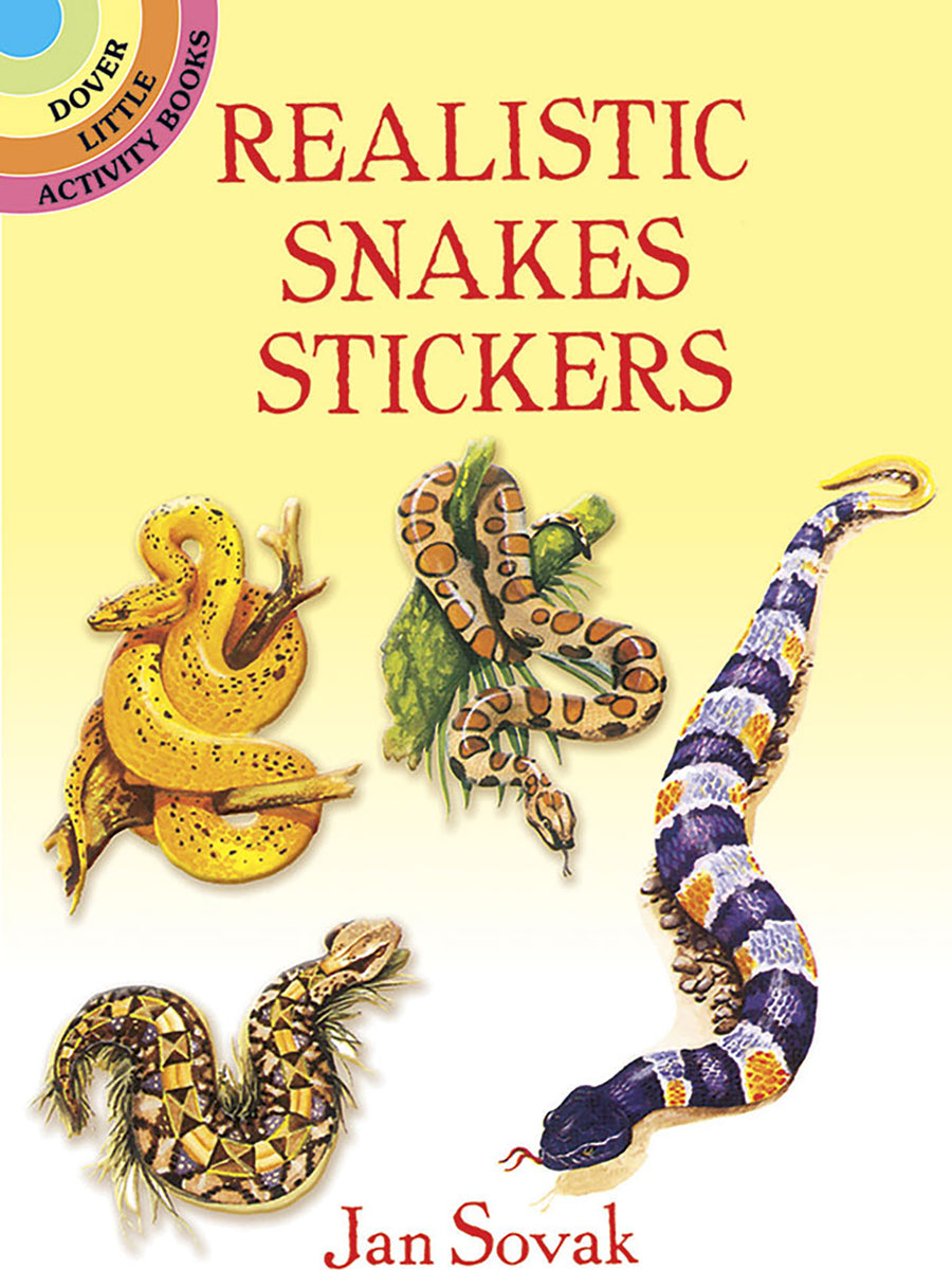 Realistic Snakes Stickers – Calico Toy Shoppe